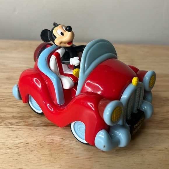 Disney | Toys | Mickey Mouse Pull And Go Car | Poshmark